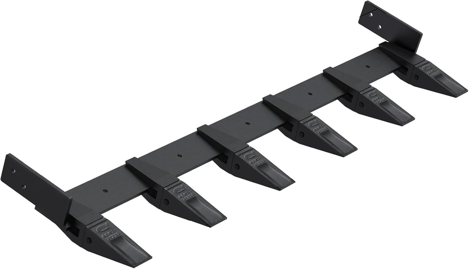 Amazon.com: Bucket Tooth Bar, Tractor Bucket Teeth, 60" Steel Bucket ...