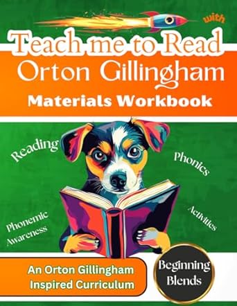 Teach me to Read with Orton Gillingham Materials Workbook: Reading ...