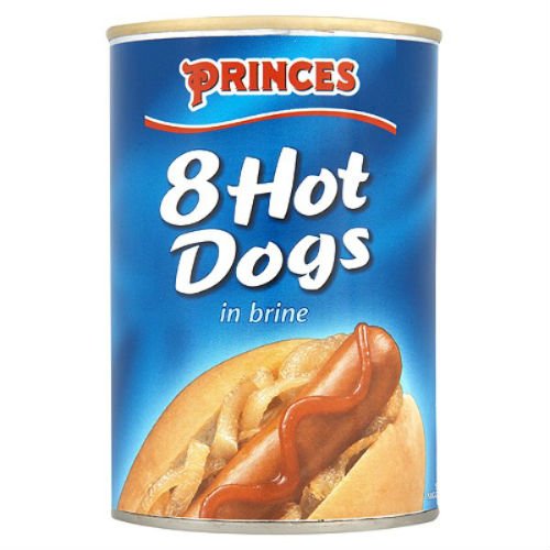 Amazon.com : Princes 8 Hot Dogs in Brine 400g Case of 12 : Grocery ...