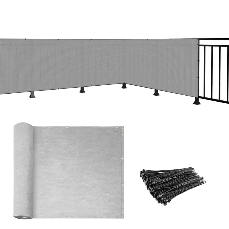 Snapklik.com : Coarbor 3x50 Balcony Privacy Screen Fence Apartment ...