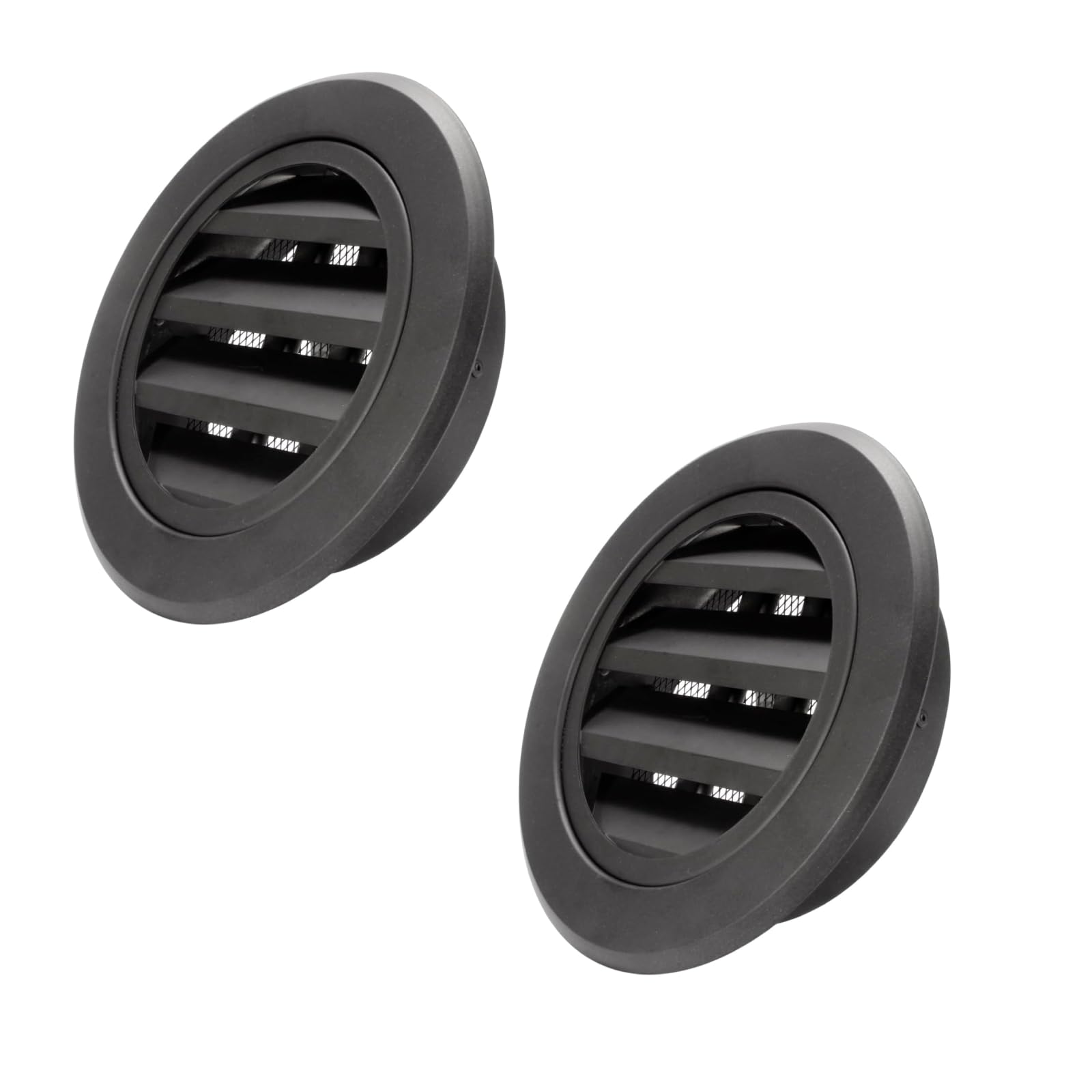 Hon&Guan 6 Inch Exhaust Vent, Aluminum Soffit Vent 6'' Round Vent Cover ...
