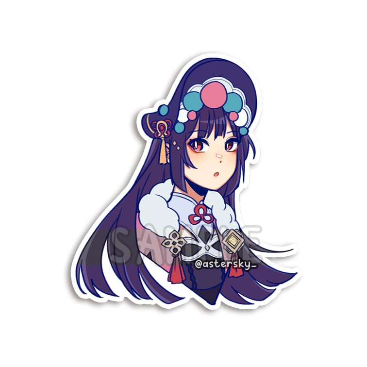 Amazon.com: Genshin Impact Vinyl Stickers (Yun Jin) : Arts, Crafts & Sewing