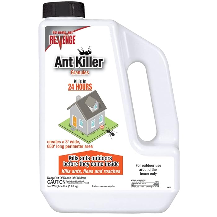 Buy REVENGE Ant Killer Granules, 4 lbs Ready-to-Use Fast Acting ...