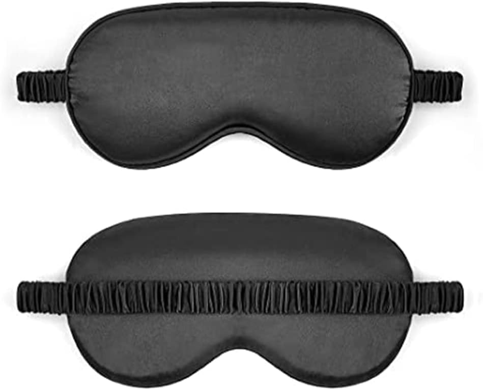 Mulberry Silk Sleep Eye Mask Soft Good Night Eye Cover Eyeshade Blindfold With