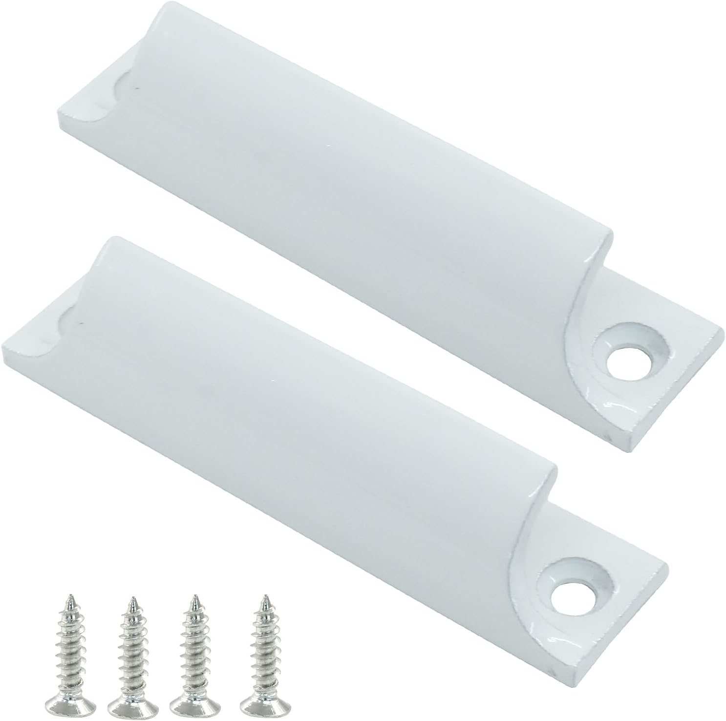 Cionyce White Window Sash Lift Handle, 3.5 inch Hole Center Cabinet ...