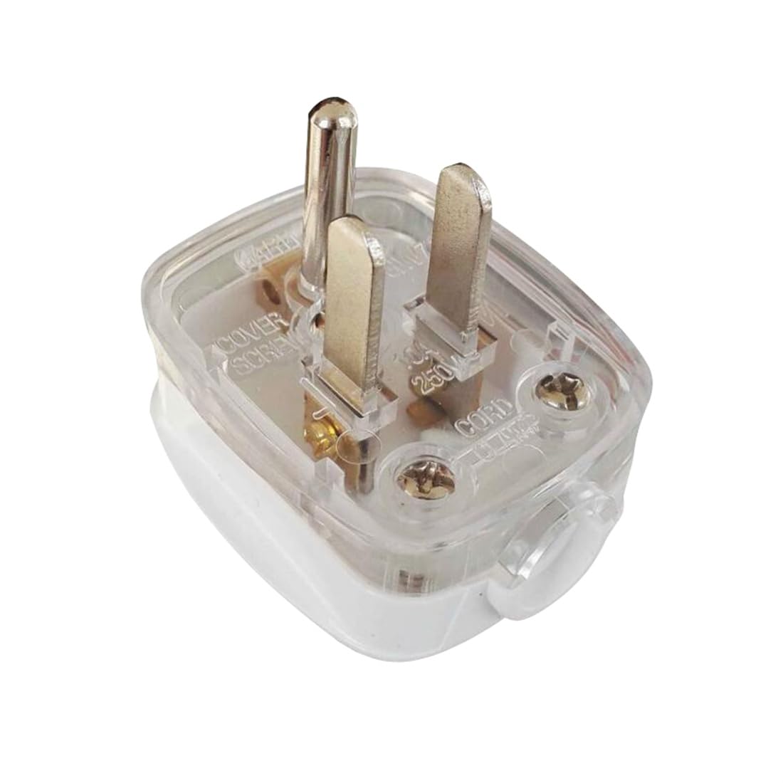 Toptekits DIY Rewireable 3 Pins USA/US Plug 10Amp 250V Male Socket ...