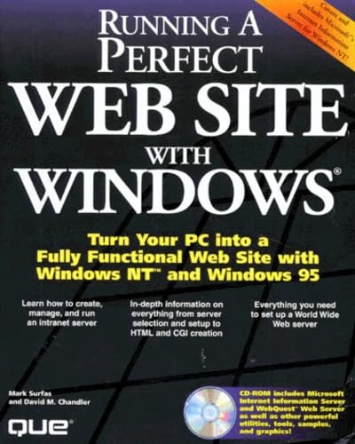 Running a Perfect Web Site With Windows: Surfas, Mark, Chandler, David ...