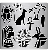 GORGECRAFT Metal Gothic Font Lettering Stencil Stainless Steel Old ...