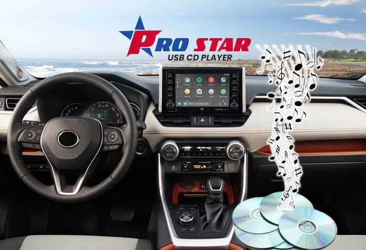 Amazon.com: PRO Star USB CD Player 2017-2026 Compatible with Toyota ...