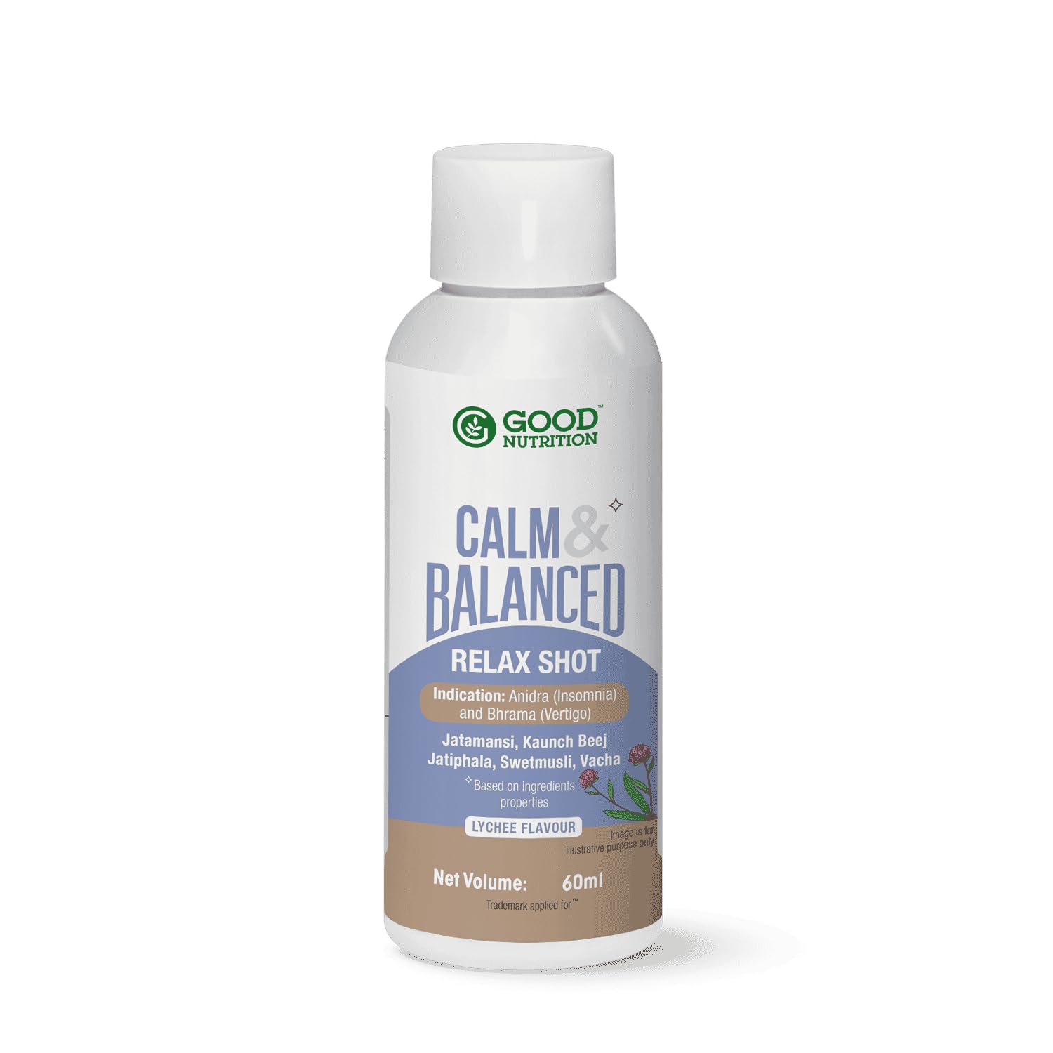 Buy Good Nutrition Calm & Balanced Relax Shot (net vol. 60ml) x Pack of ...