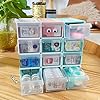 Amazon.com: AITIME 4 Pack Daily Contact Lens Storage Organizer ...