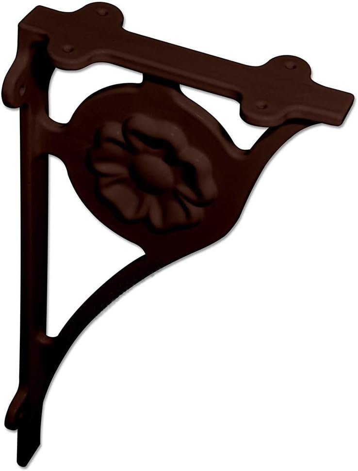 Medium Chocolate Brown Gallows Bracket 195 x 395mm Conservatory Box ...