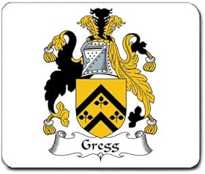 Amazon.com: Gregg Family Crest Coat of Arms Mouse Pad : Office Products