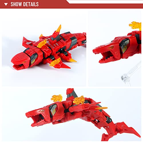 52TOYS Beastbox SHARKIRA Deformation Toy, Collectible Shark Action ...