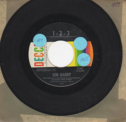 Amazon.com: Len Barry: 1-2-3 B/w Bullseye: CDs & Vinyl