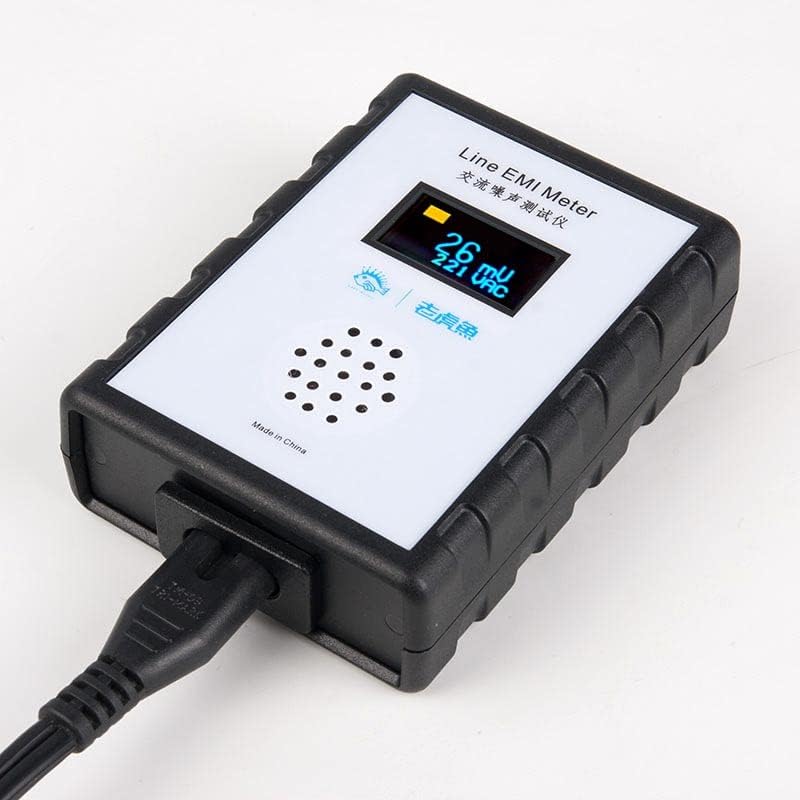 OLED Display Mains Noise Tester EMI Measuring Instrument Broadband AC ...