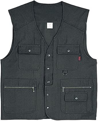 Amazon.co.jp: sowa(ソーワ) ベスト 作業チョッキ sw-1016-b チャコールグレー 6L : ファッション