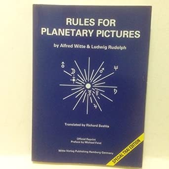 Rules For Planetary Pictures - Official Witte-Verlog reprint - "Special ...