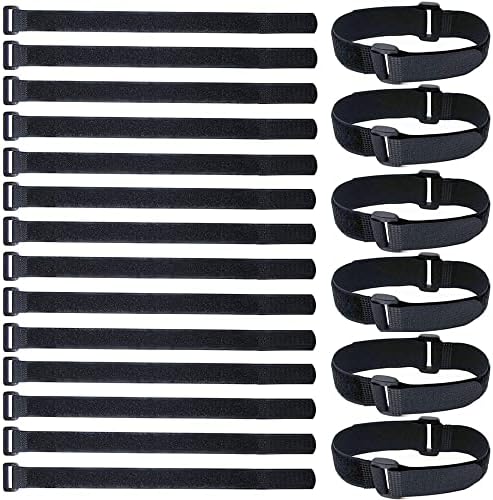 Gebildet Lot de 20 pièce Attaches de Câbles Scratch, Serres-Câbles ...