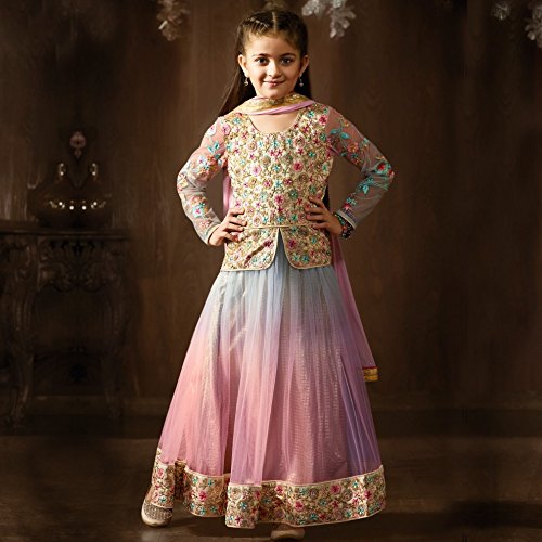 Buy MULTI COLOR NET FABRIC JACKET STYLE SUIT FOR KIDS at Amazon.in