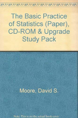 Amazon.com: The Basic Practice of Statistics (Paper), Cd-Rom & Upgrade ...