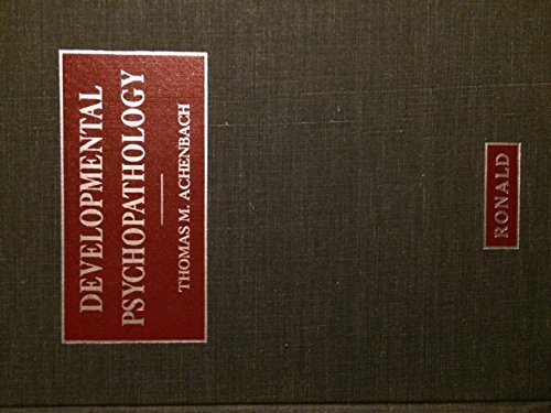Achenbach Developmental Psychopathology: Achenbach, Thomas M ...