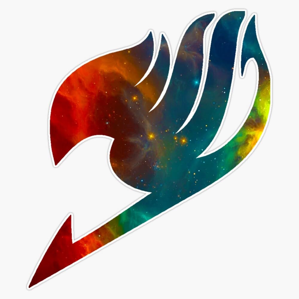 Amazon.com: MAGNET Fairy Tail Galaxy Universe Guild Symbol Multicolored ...