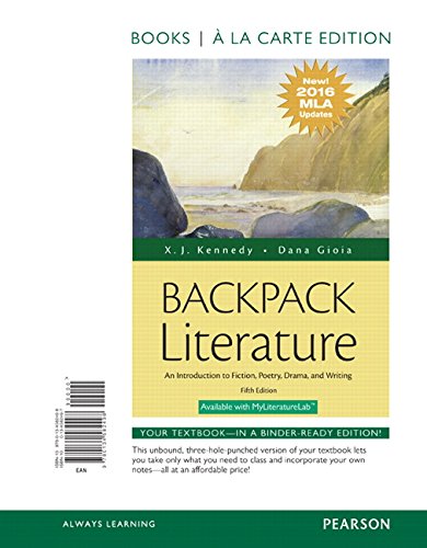 Amazon.com: Backpack Literature: An Introduction to Fiction, Poetry ...