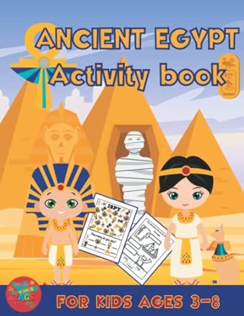 Ancient Egypt activity book for kids ages 3-8: Ancient Egypt themed ...