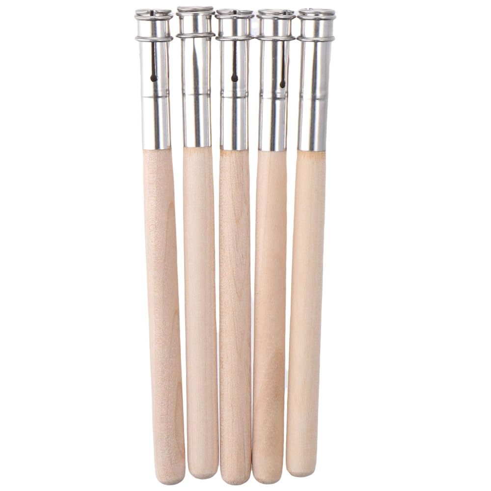 Amazon.com : dohobby 5 Pieces Wooden Pencil Extenders Art Pencil ...