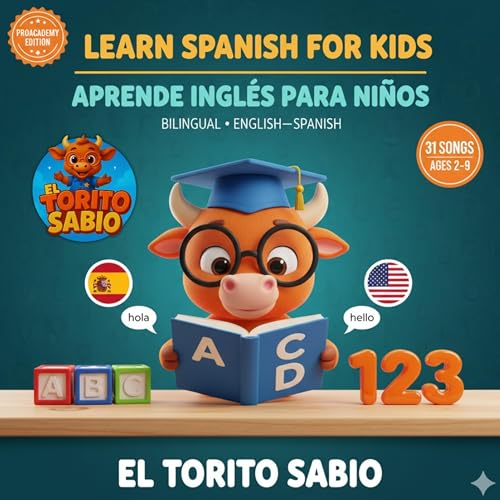 Play Spanish for Kids: 31 Bilingual English–Spanish Songs (ABC, Numbers ...