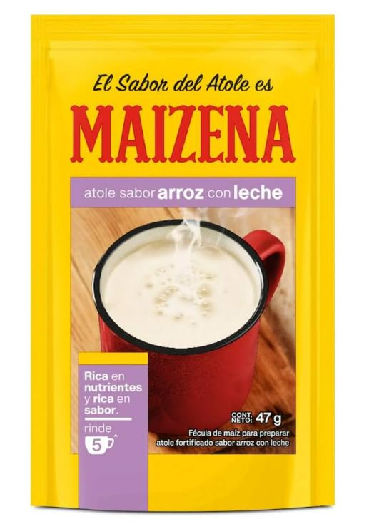 Amazon.com : Maizena Mix Atole (Arroz con Leche, 10 pack) : Grocery ...