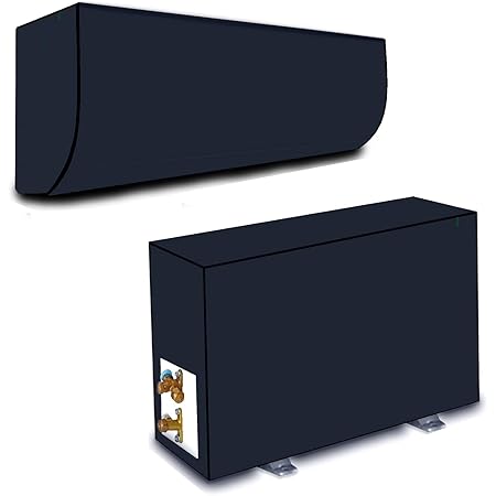 HomeStore-YEP Waterproof 1.5 ton Split Ac Cover Set of Indoor and ...