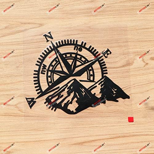 Amazon.com: 6'' Black 4X4 Off Road Decal Sticker Compass Mountain Car ...