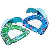 Amazon.com: FindUWill Pool Floats Adult - 2 Pack Inflatable Pool Float ...