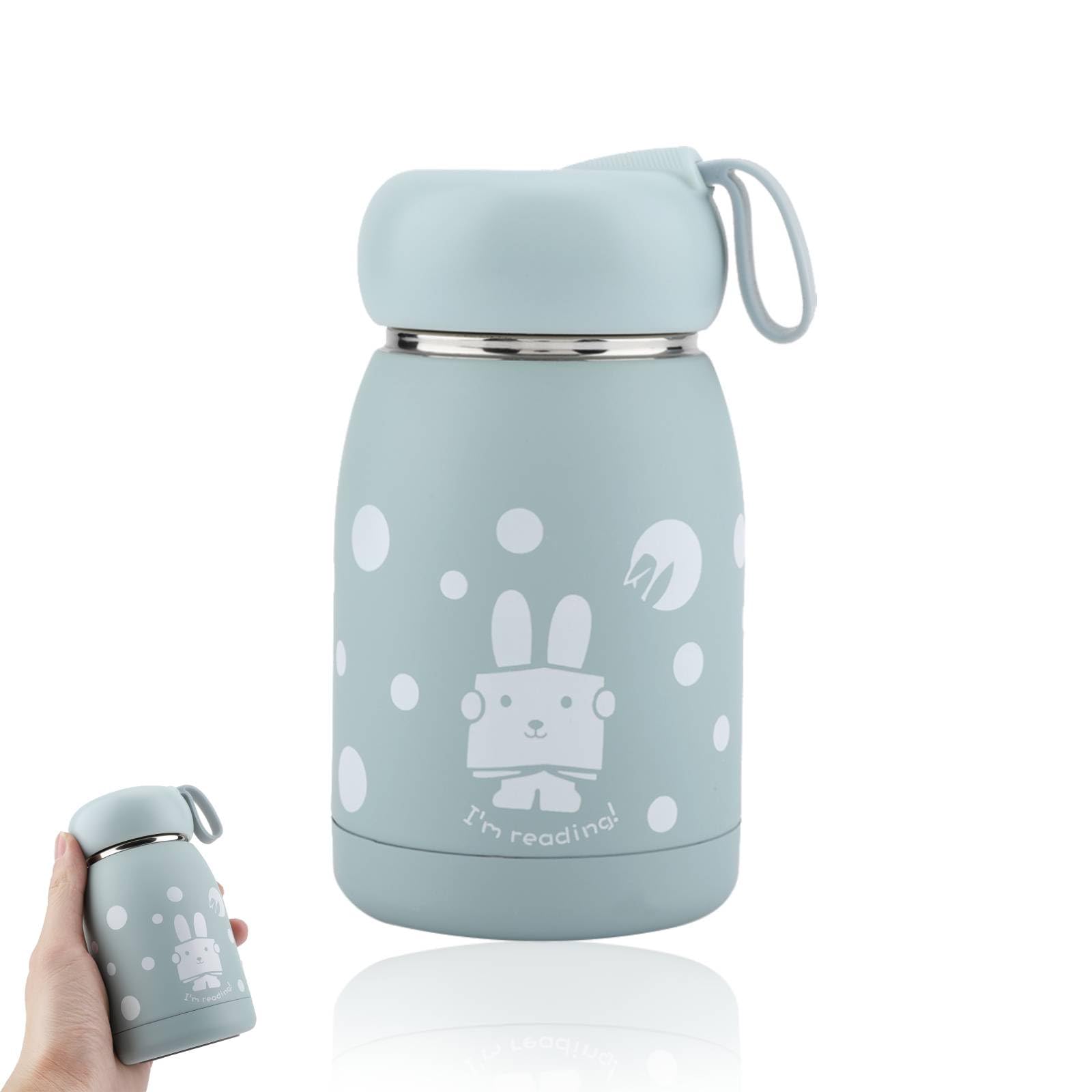 Amazon.com: Vacuum Cup Insulated Coffee Bottle, 320ml Mini Vacuum Mug ...