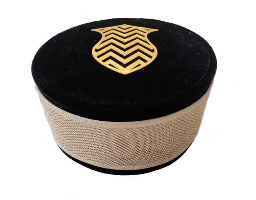 Buy Ashrafi Capes Men's Namaz Cap Sufi Muslim Namaz Topi/Prayer Cap ...