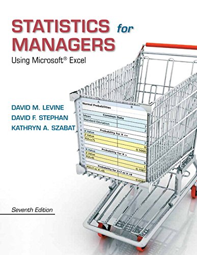 Amazon.com: Statistics for Managers Using Microsoft Excel Plus NEW ...