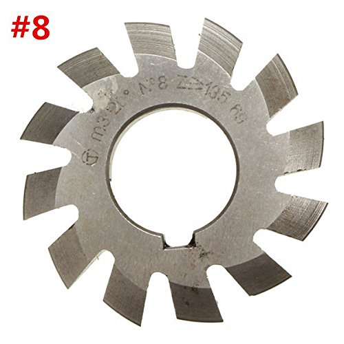 M3 PA20 Inside Bore Diameter 22mm HSS Involute Gear Milling Cutter Size ...