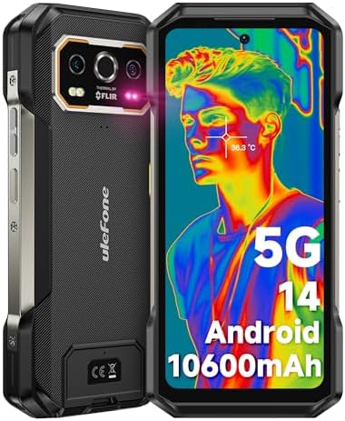 Ulefone Armor 27T Pro 5G Rugged Smartphone, Thermal Imaging 24GB+256GB ...