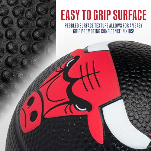 Snapklik.com : NBA Chicago Bulls Mini Foam Basketball - Kids 5.5 Inch ...
