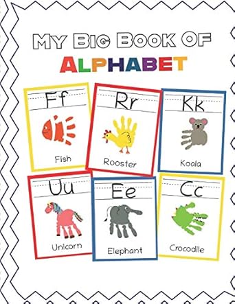 My Big Book of Alphabet: ABC Animal Handprint End of the year activity ...