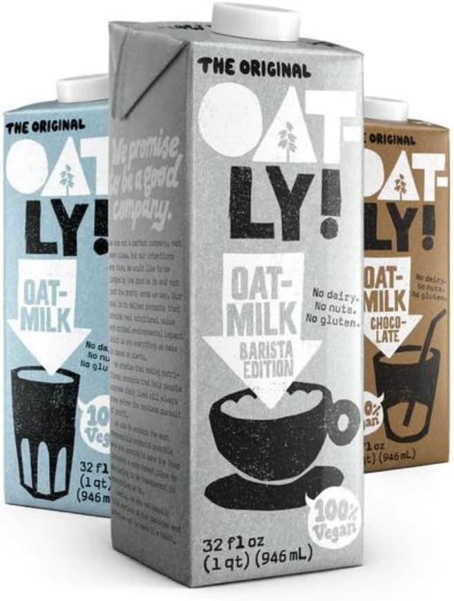 Amazon.com: Oatly Original Oat Milk, 64 oz