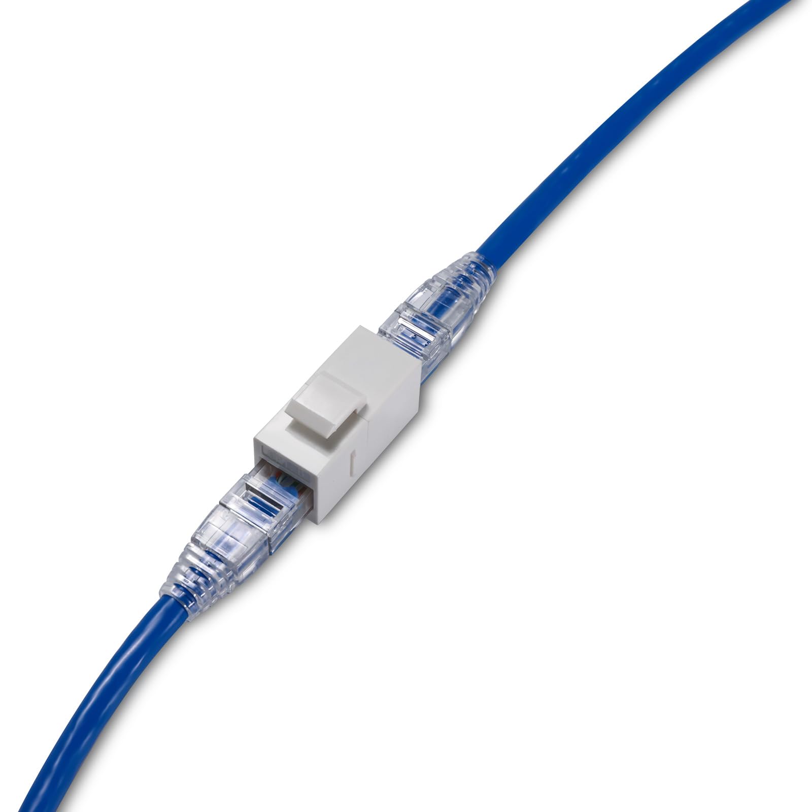 Snapklik.com : 20-Packs Cat6 RJ45 Coupler Keystone Jack, 10G Keystone ...