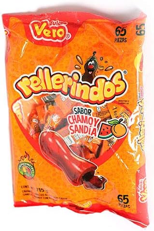 Amazon.com : Vero Mexican Tamarindo Candy Rellerindos New Chamoy Sandia ...