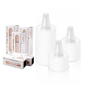 Amazon.com: 120 Counts Thermometer Ear Covers, Ear Thermometer Probe ...