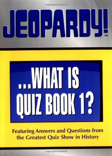 Jeopardy! Quiz Book 1: Holly Camerlinck: 9780740707445: Amazon.com: Books