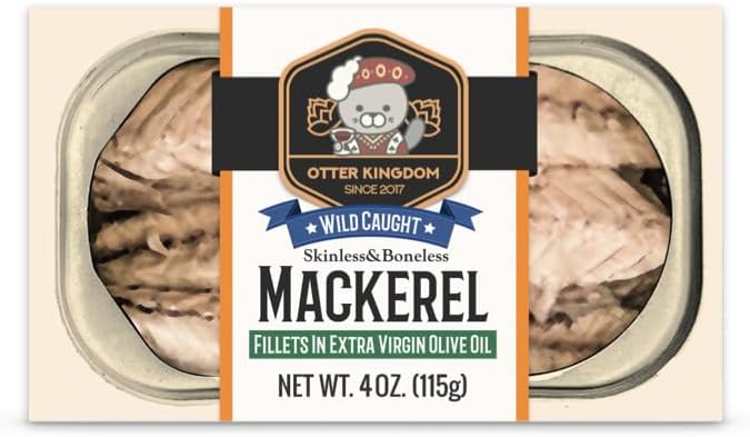 Amazon.com: Wild Planet Wild Mackerel Fillets in Organic Extra Virgin ...