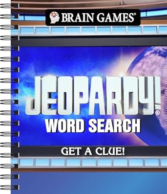 Brain Games - Jeopardy! Word Search: Get a Clue! : Publications ...