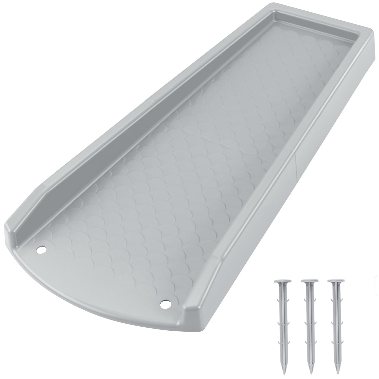 Lowes Concrete Splash Block Downspout Gutter Lowe's Gutter Downspout
